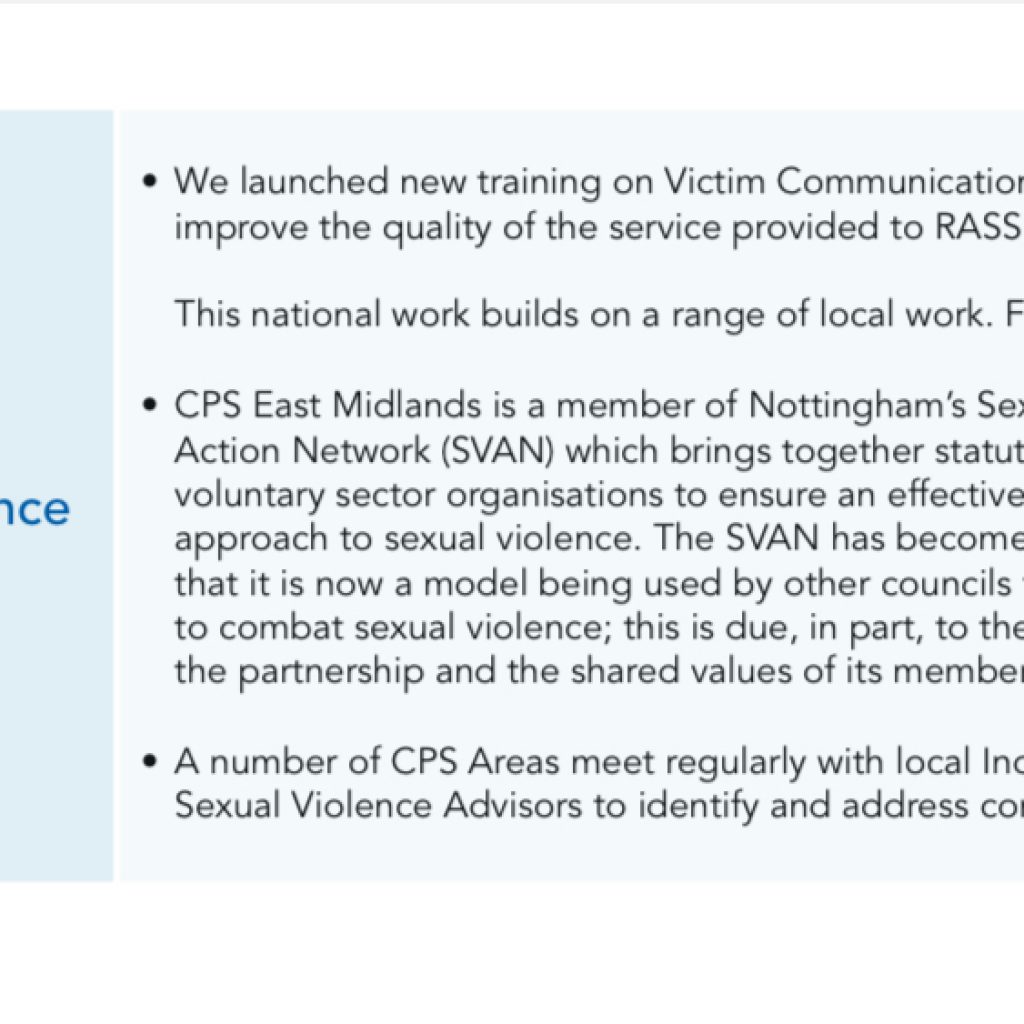 Consent Coalition highlighted in RASSO 5-year plan | Consent Coalition