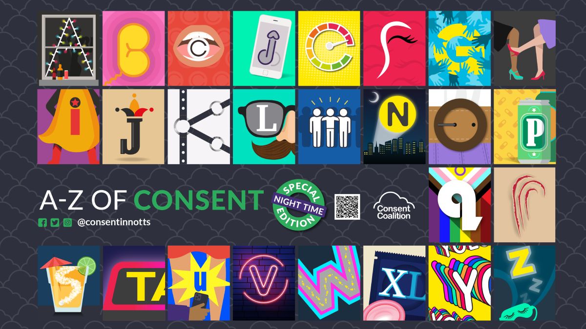 Night Time AZ-Consent Posters | Consent Coalition